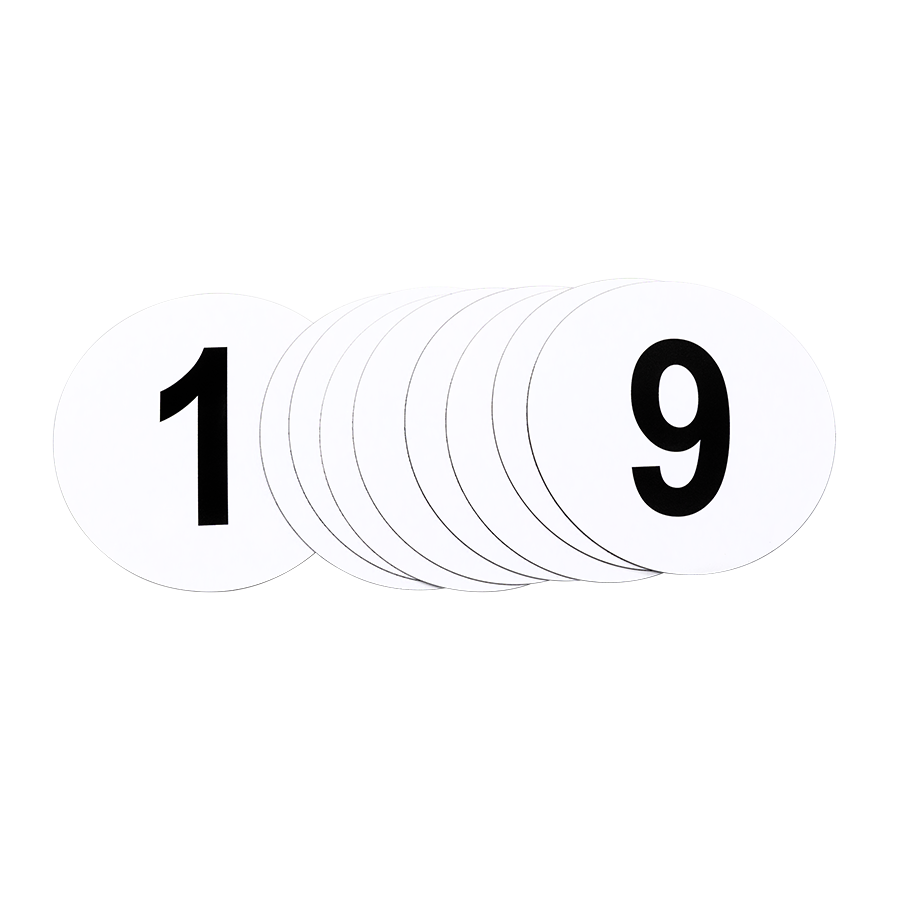 RiMO GERMANY SHOP - Magnetic sign w.starter number round form (diverse ...